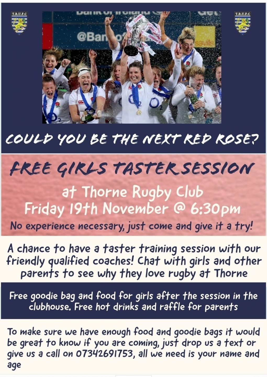 Ash Hill Academy Promotes Female Participation in Rugby: FREE Girls ...