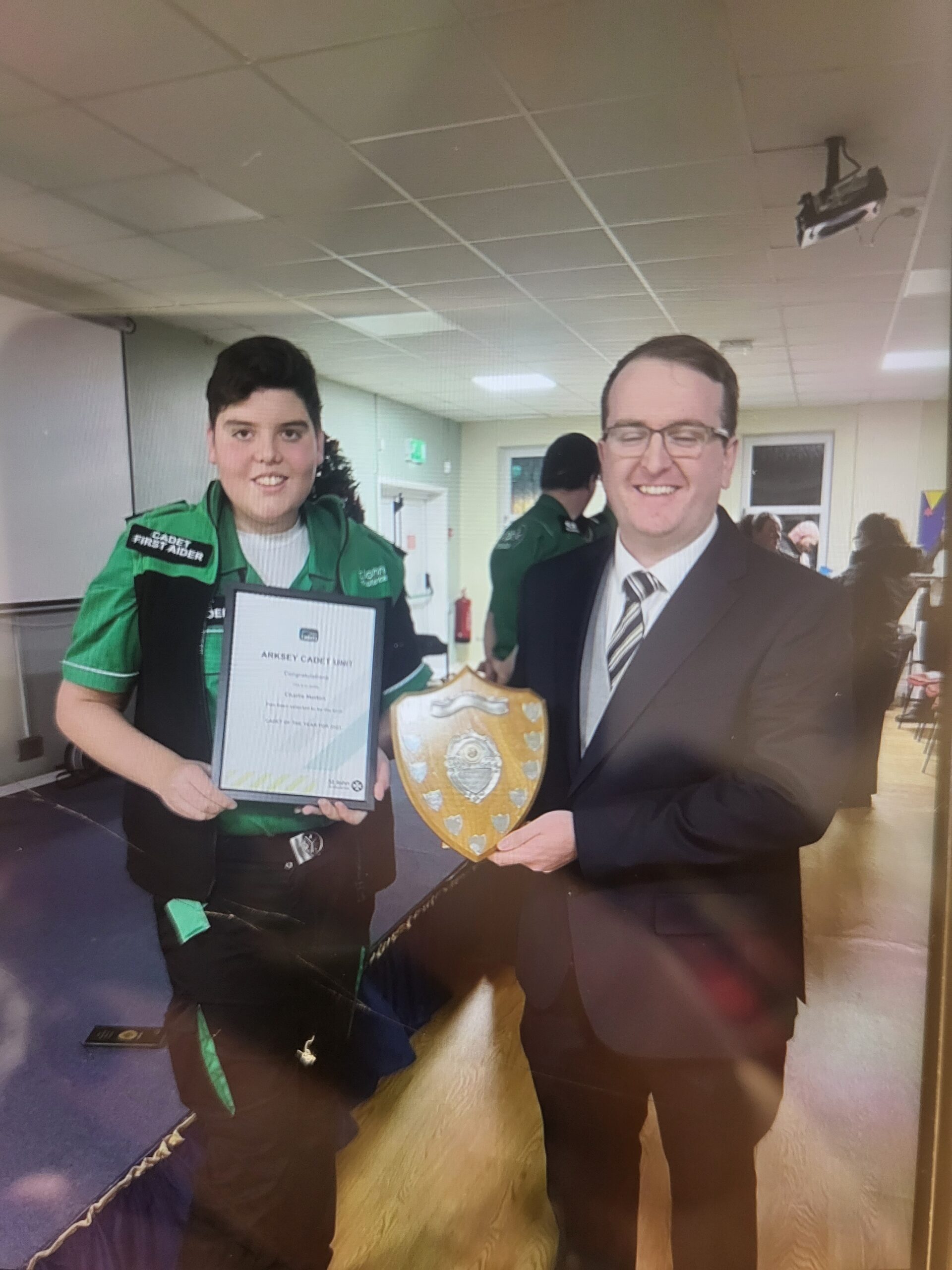 Ash Hill Student - Cadet of the Year!!! - Ash Hill Academy